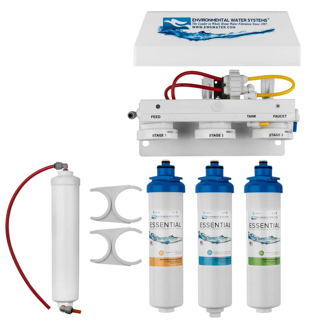ESSENTIAL RO Four-Stage Reverse Osmosis System (Model #: RO4) – Water ...
