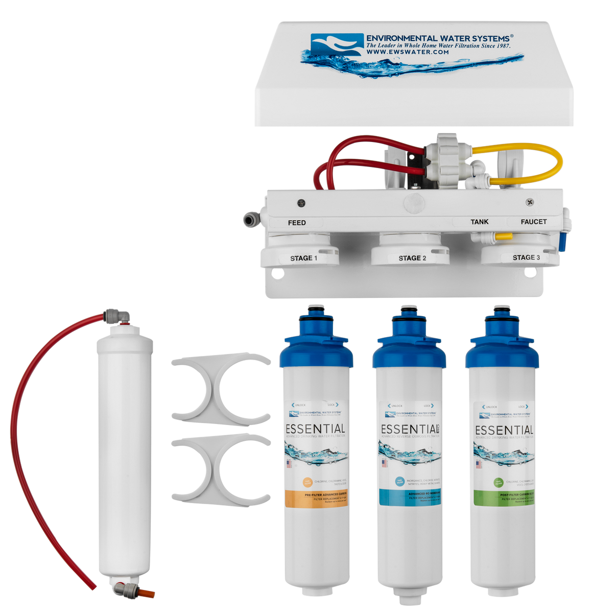 ESSENTIAL RO Four-Stage Reverse Osmosis System (Model #: RO4) – Water ...
