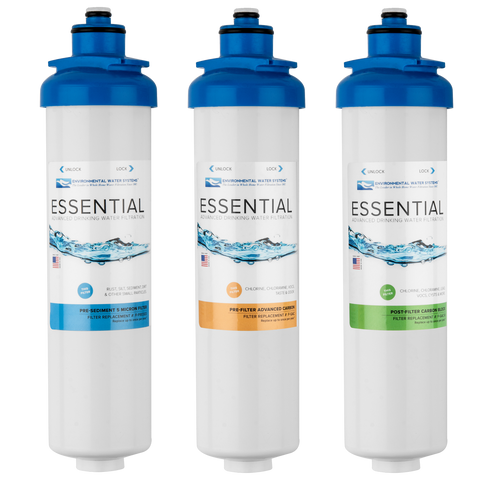 Complete Filter Set for ESSENTIAL Drinking Water System (Filter Set ...