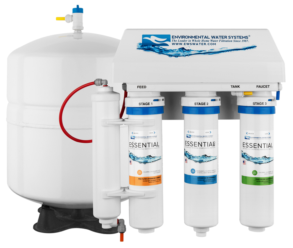 ESSENTIAL RO Four-Stage Reverse Osmosis System (Model #: RO4) – Water ...